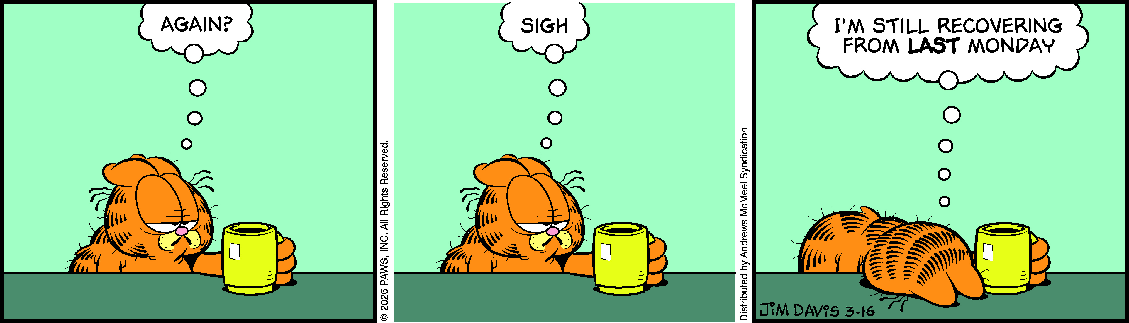 Garfield by Jim Davis