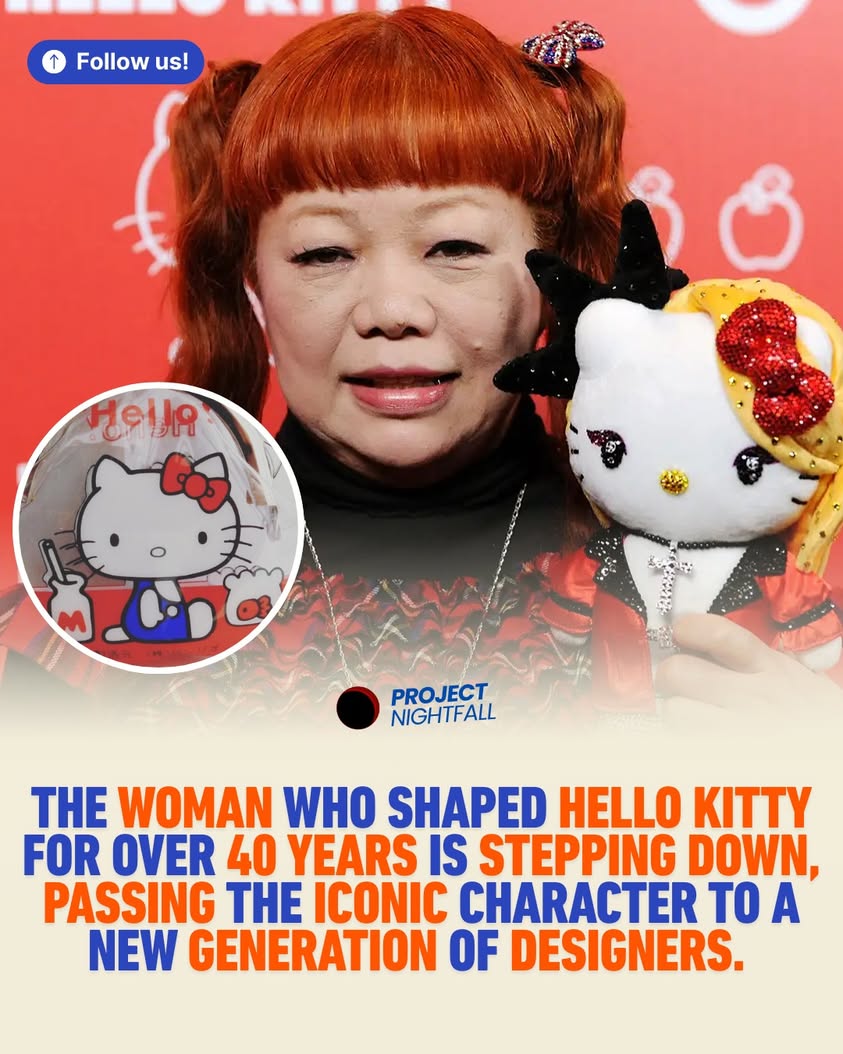 End of an era! Hello Kitty's secret genius steps down after 46 years.
