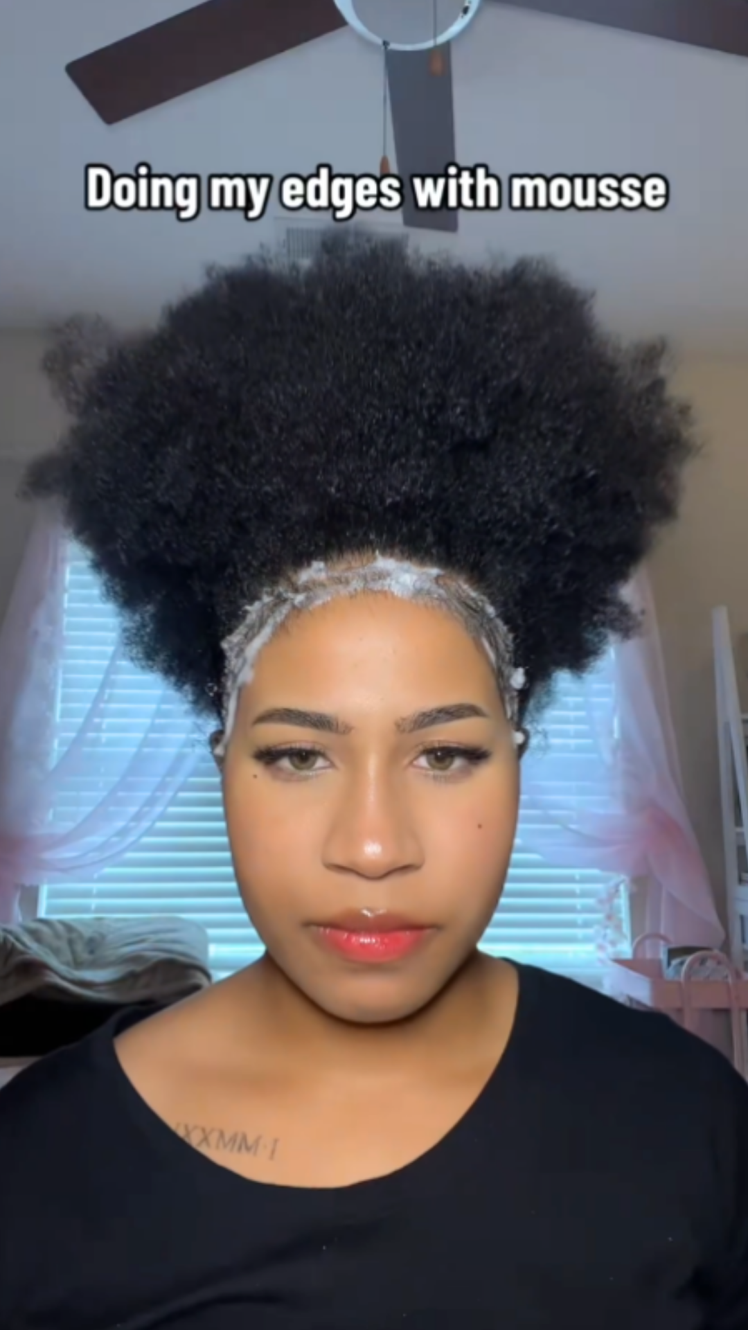 How to do edges with mousse tutorial