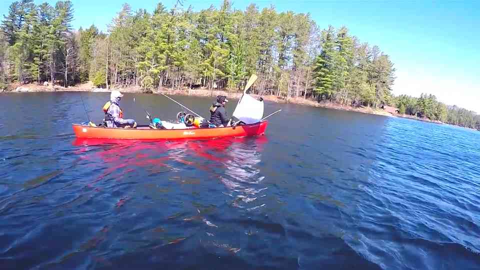 What happened on day three of our 100-mile canoe fishing journey