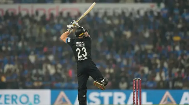 Watch: New Zealand cricketer Glenn Phillips takes to the skies and ...