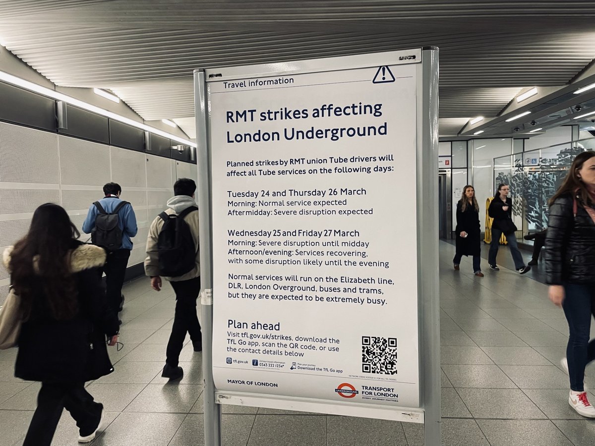 TfL chief hopeful RMT peace talks will avert next week's Tube strike