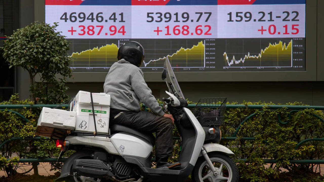 Global markets rise amid oil price declines and regional tensions