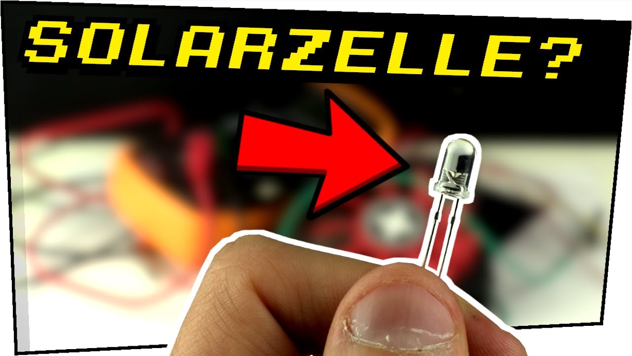 So erzeugen LEDs eigenen Strom! Selbstexperiment