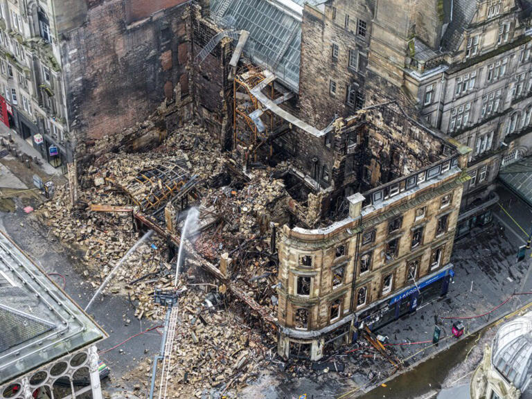 1940s paperwork found in street after Glasgow vape shop fire