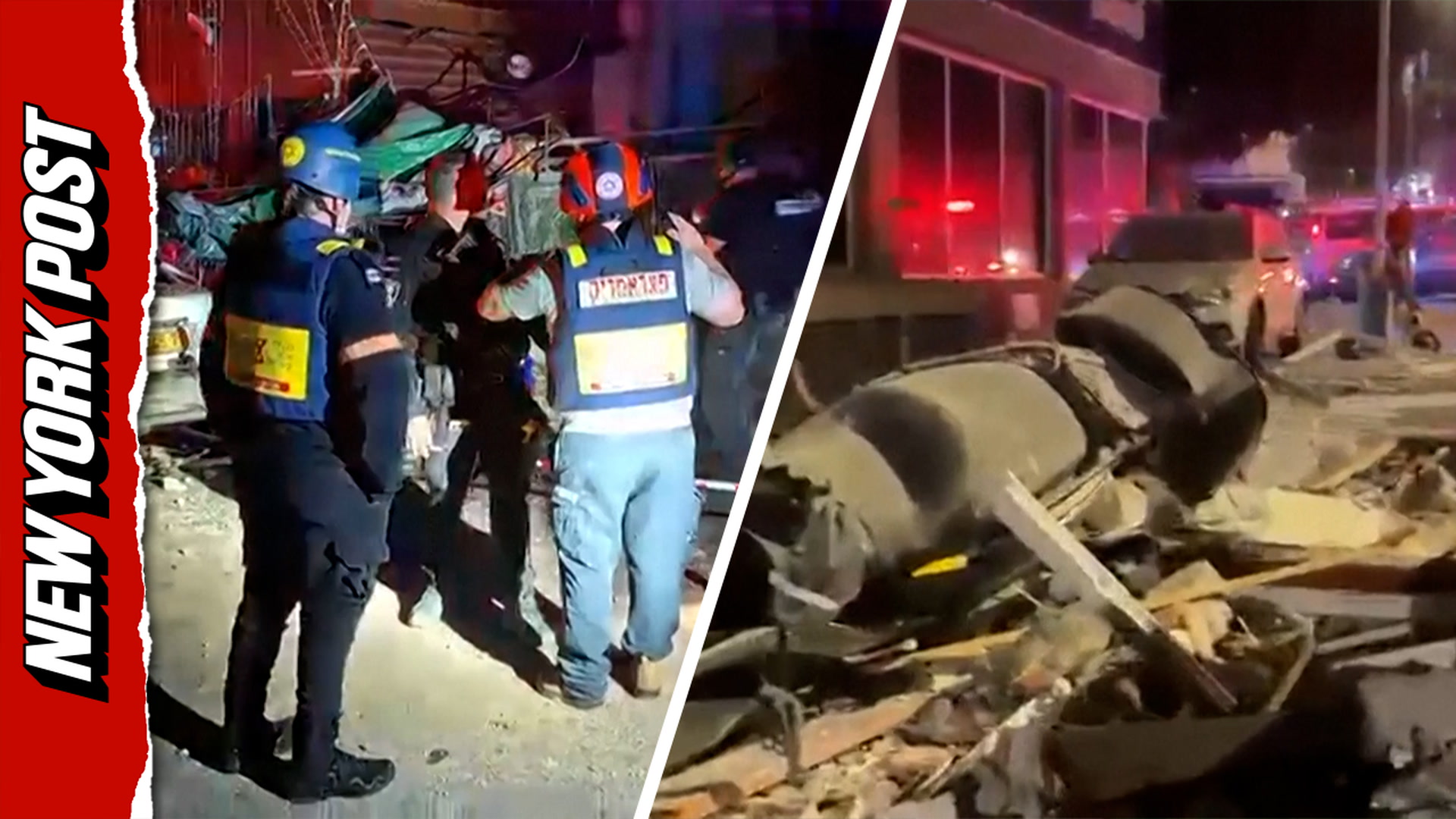 Iran missile barrage kills 2 in Israel after security chief assassinated