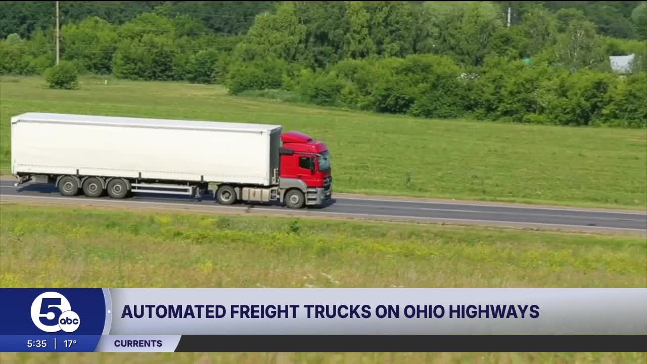ODOT partners with INDOT to test automated freight trucks