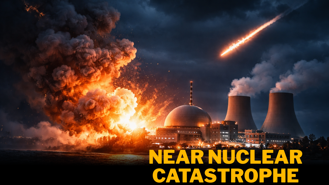 Missile hits near nuclear plant but disaster was avoided