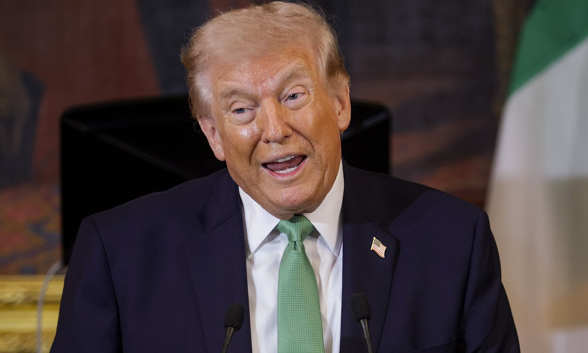 Trump touts 'merger' between Ireland and Northern Ireland in latest ...