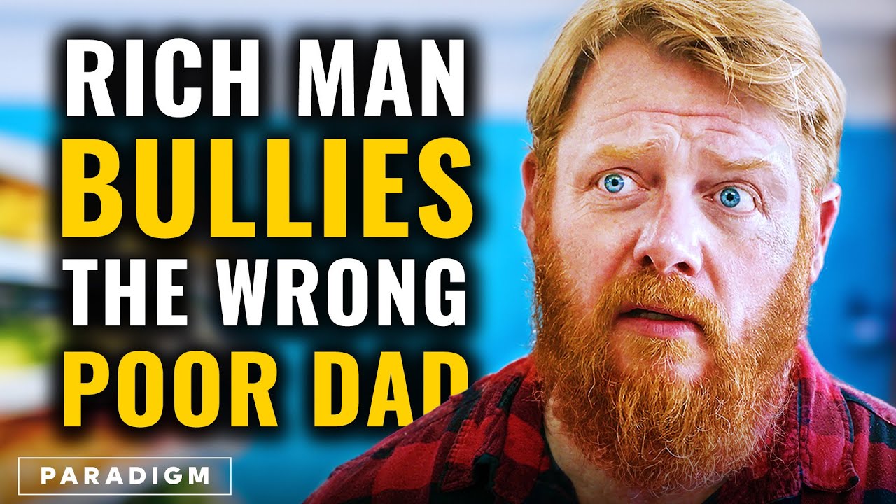 Store owner bullies the wrong poor dad (sketch)