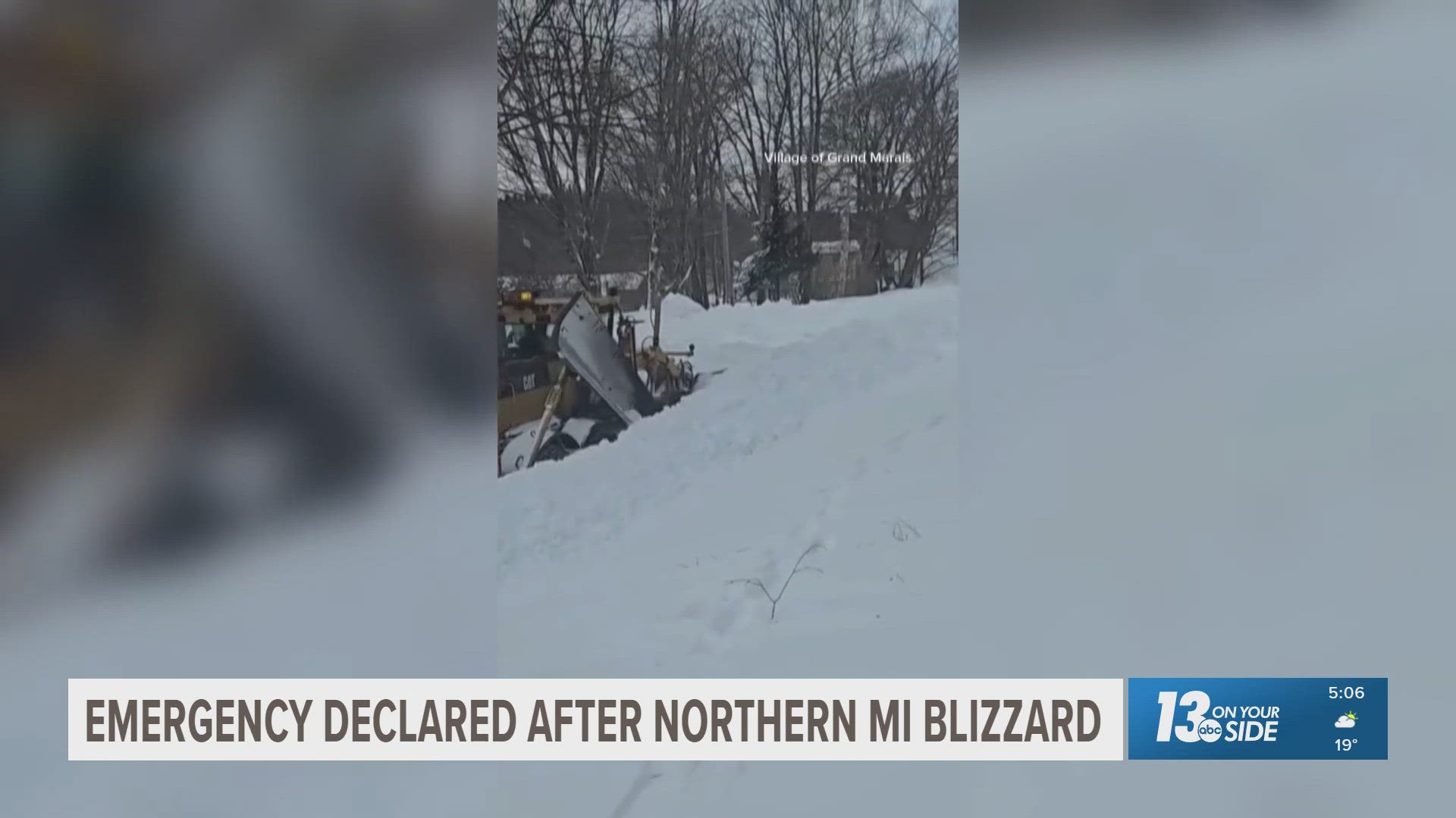Winter storm drops feet of snow on northern Michigan, prompting state ...