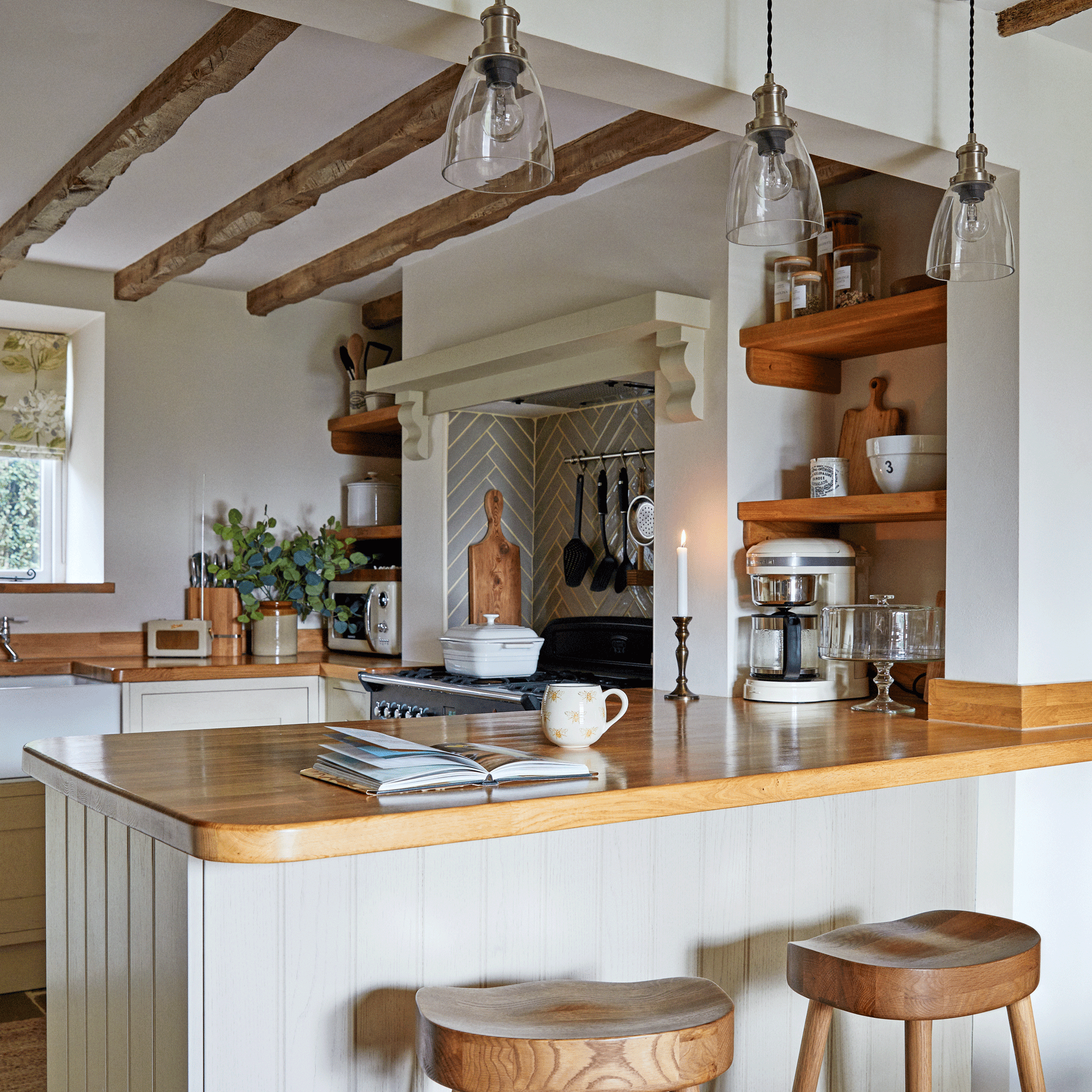 This cosy barn conversion shows just how stylish small spaces can be