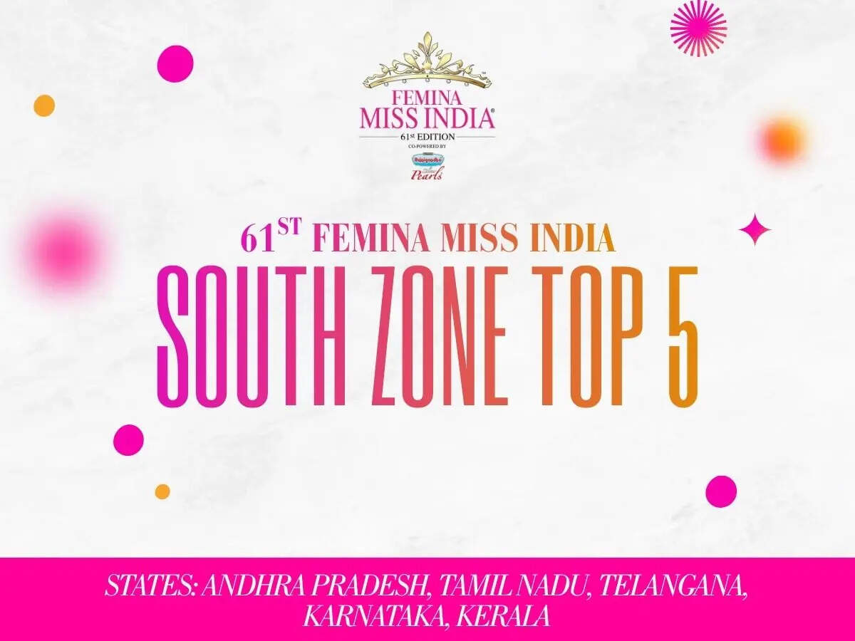 61st Femina Miss India South Zone: Top 5 finalists revealed