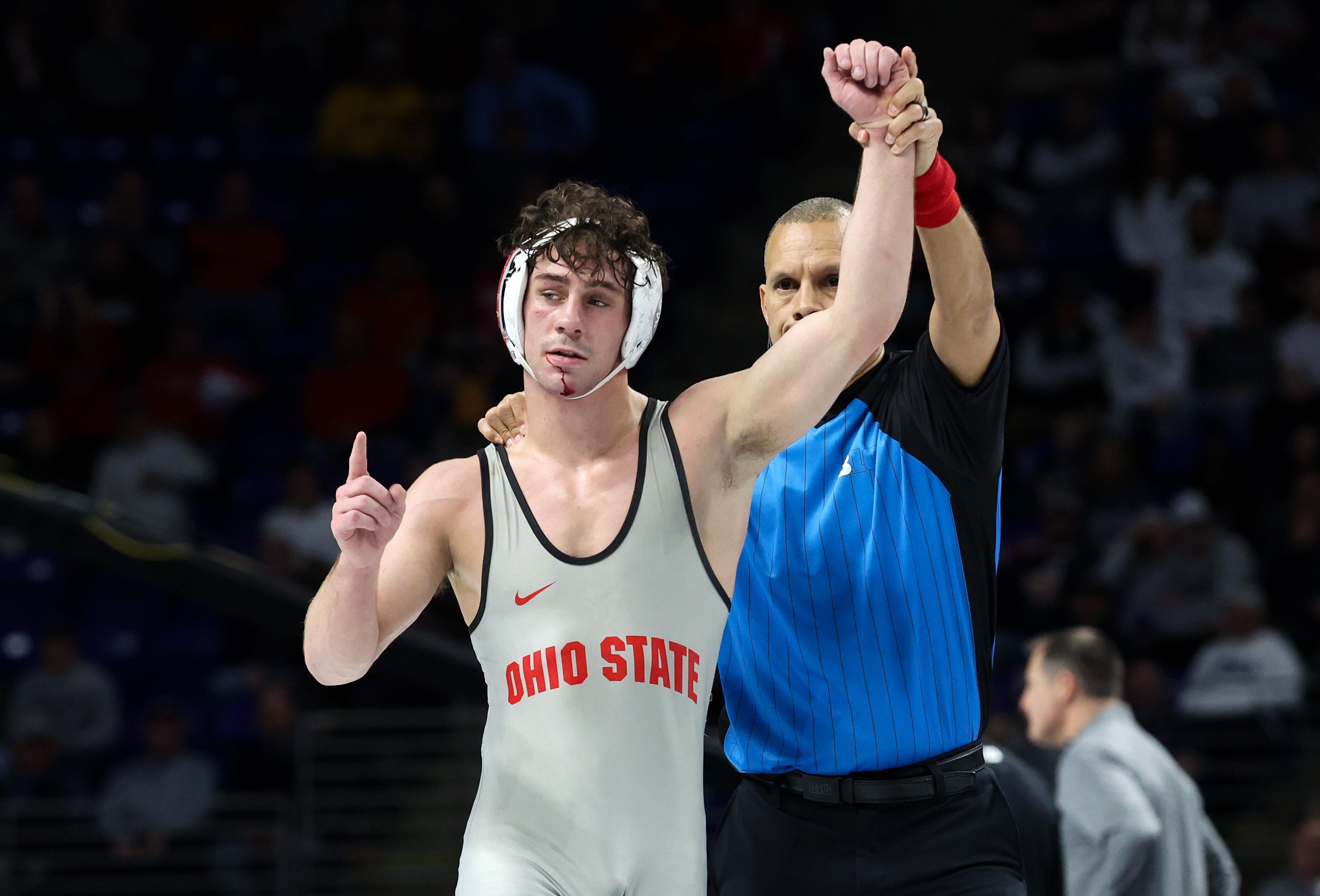 Two Ohio State Buckeyes reach NCAA Wrestling Championships semifinals