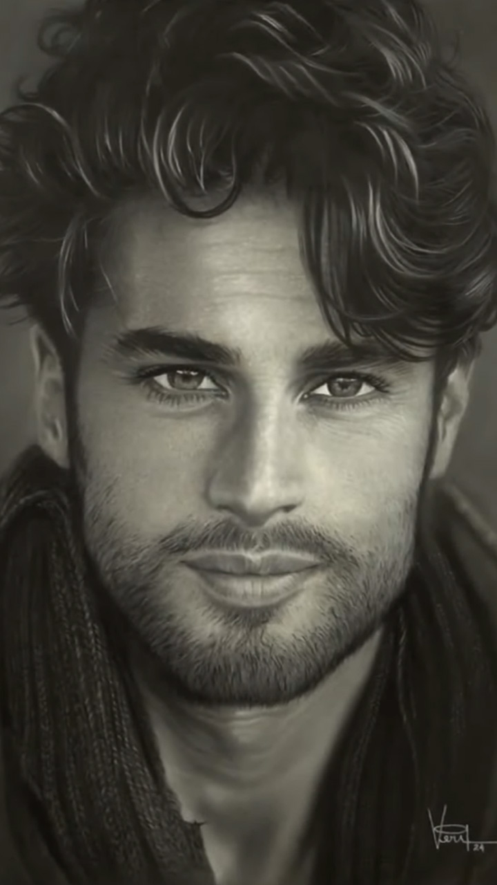 Creating hyper-realistic freehand portraits with precision