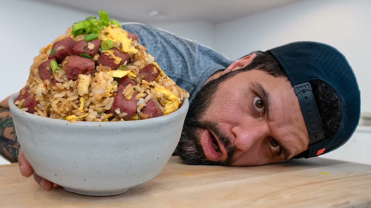 Making Sanji's iconic fried rice from One Piece in real life - the live ...