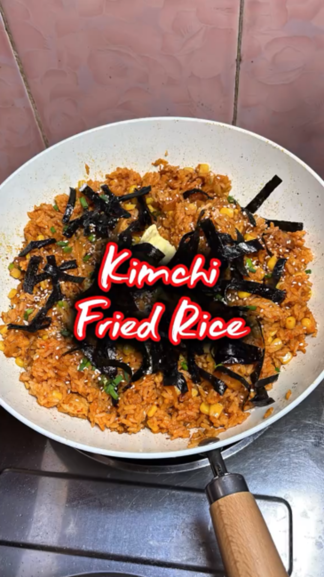 Quick kimchi fried rice recipe for any meal