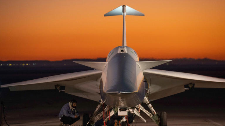 X-59: NASA’s ‘silent’ supersonic jet plans 260 mph at 20,000 feet in ...