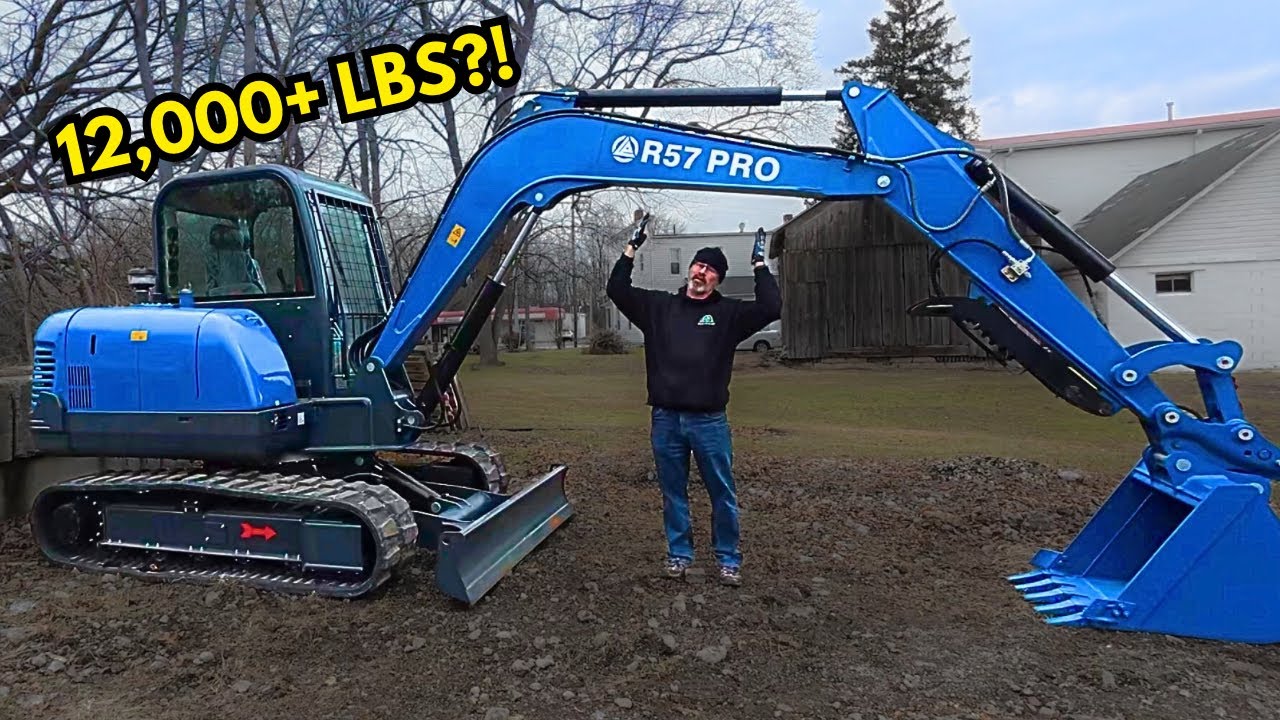 Mini excavator that defies expectations with heavy build weight