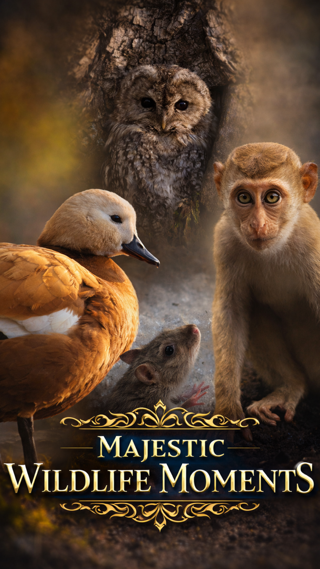 Majestic wildlife moments