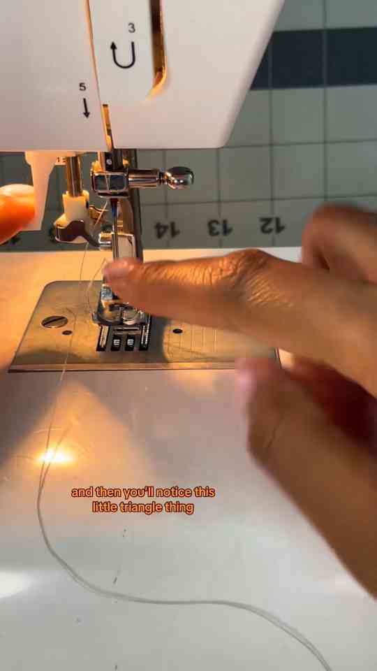 Beginner sewing guide how to thread your machine properly