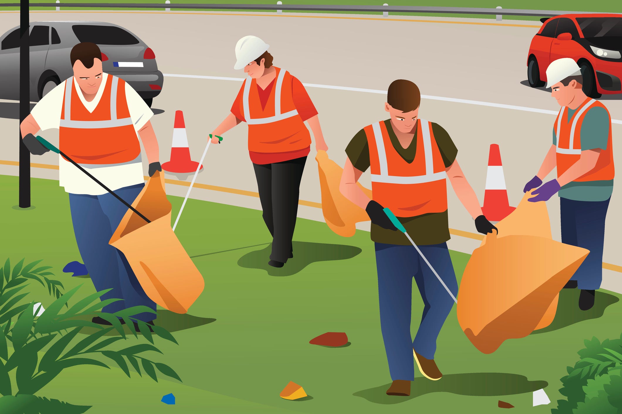 Springfield cleanup removes 2 tons of litter ahead of tourism events
