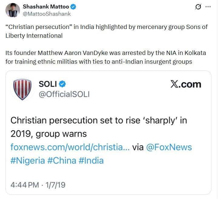 US mercenary arrested in India behind Christian nation plot Hasina ...