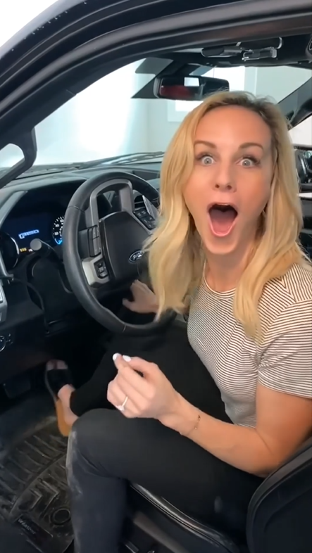 I put a harmonica on his tailpipe and his reaction was priceless