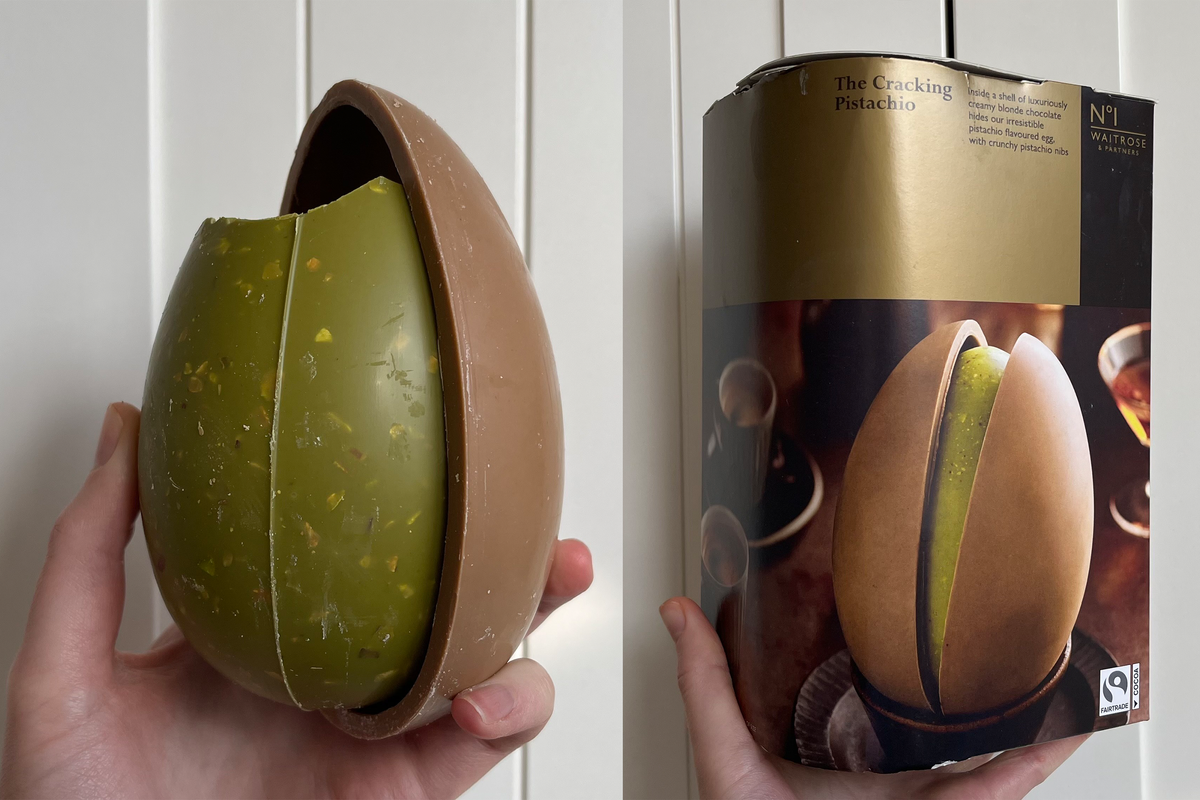 Waitrose brings back viral pistachio Easter egg – but is it worth £17?