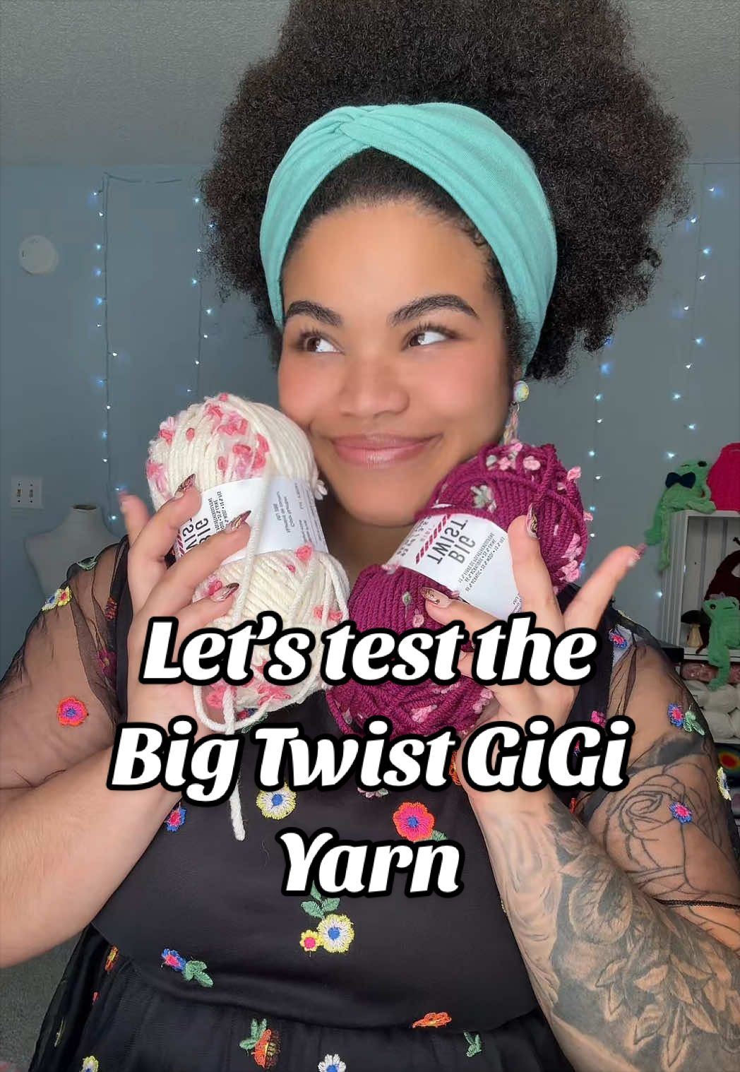 Big Twist Gigi yarn review crochet swatches test