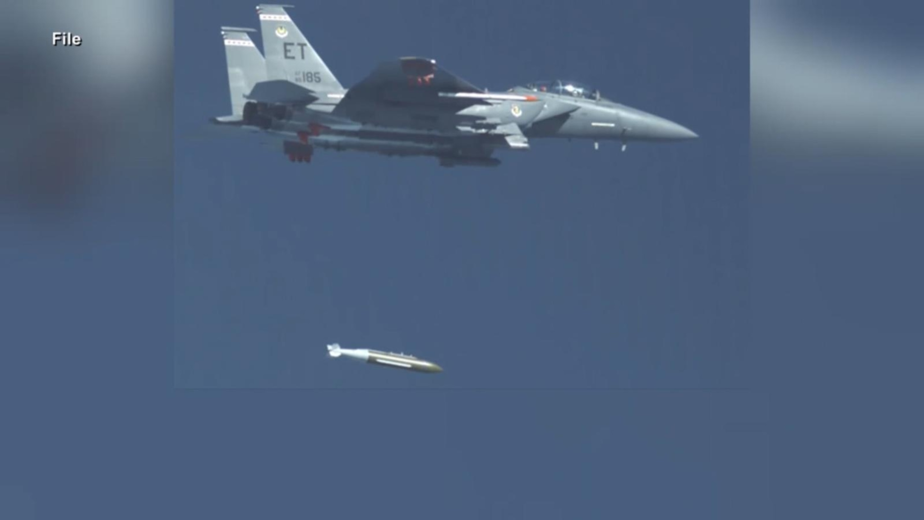 US drops 5,000-pound bunker-buster bombs on targets near Strait of Hormuz