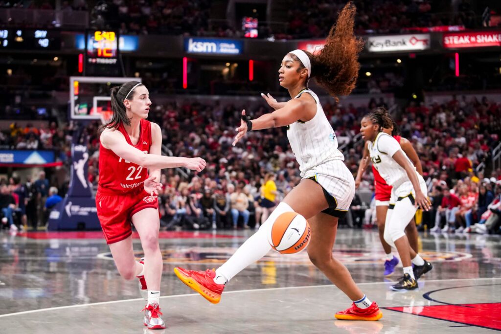 Watch: Caitlin Clark and Angel Reese team up for stunning buzzer-beater ...