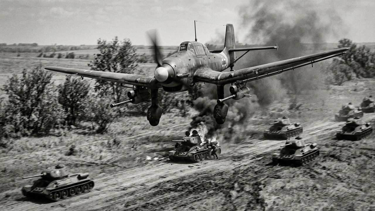 The Stuka’s second life as a tank killer