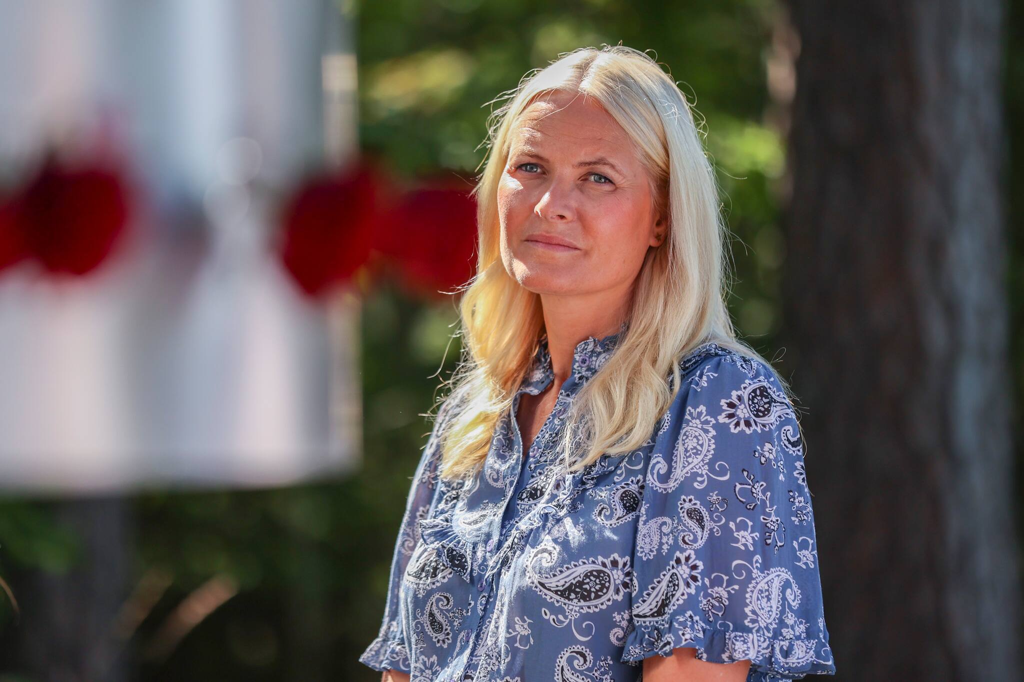 Schwere Lungenerkrankung: Mette-Marit muss kürzertreten