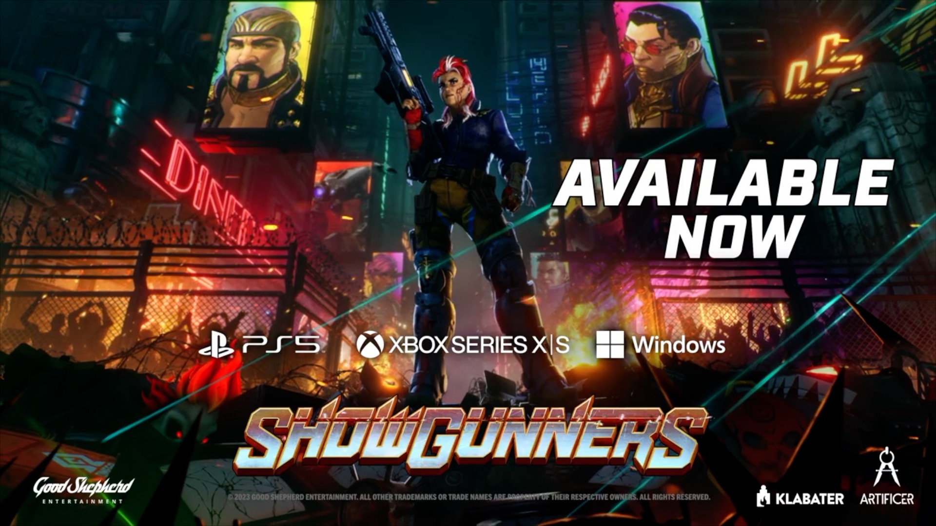 Showgunners official console launch trailer