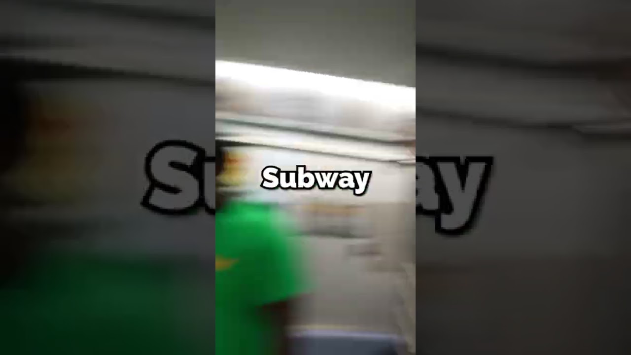 I opened a Subway on the NYC subway #shorts + I made a McDonald’s ...
