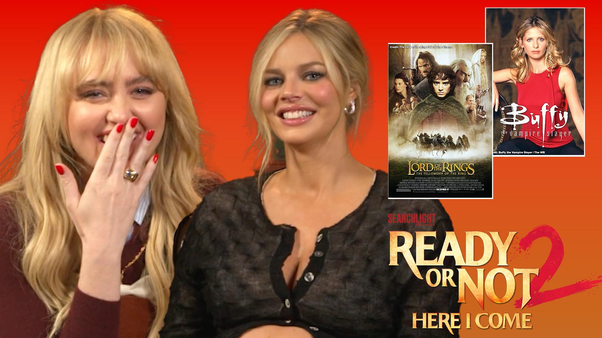 Samara Weaving, Kathryn Newton, Sarah Michelle Gellar & Elijah Wood ...