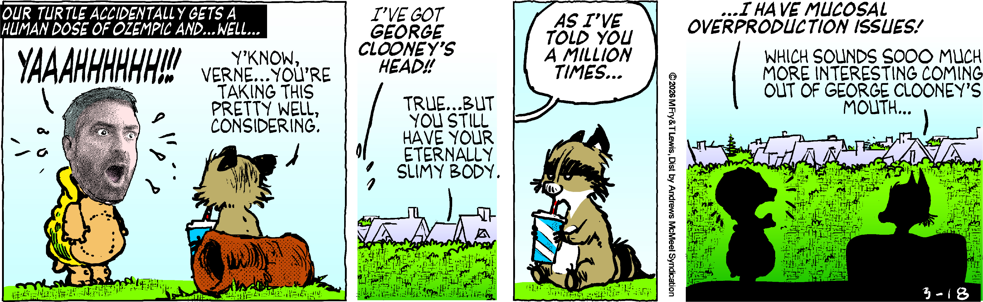 Over the Hedge by Michael Fry and T Lewis