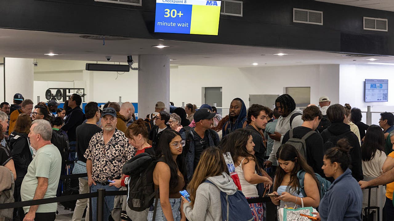 Tracking TSA wait times at JFK, LGA, EWR amid DHS gridlock