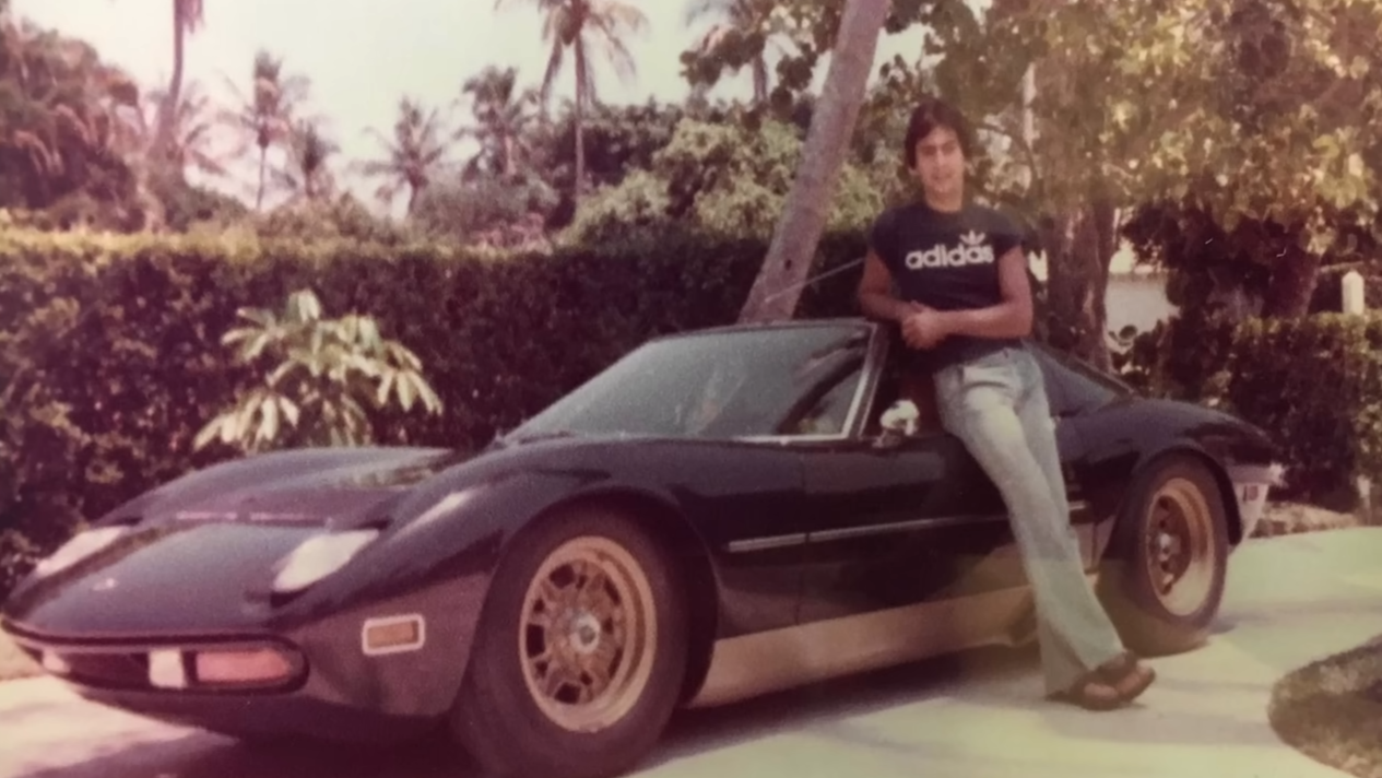 He found his dad's missing Lambo after 50 years with only this photo