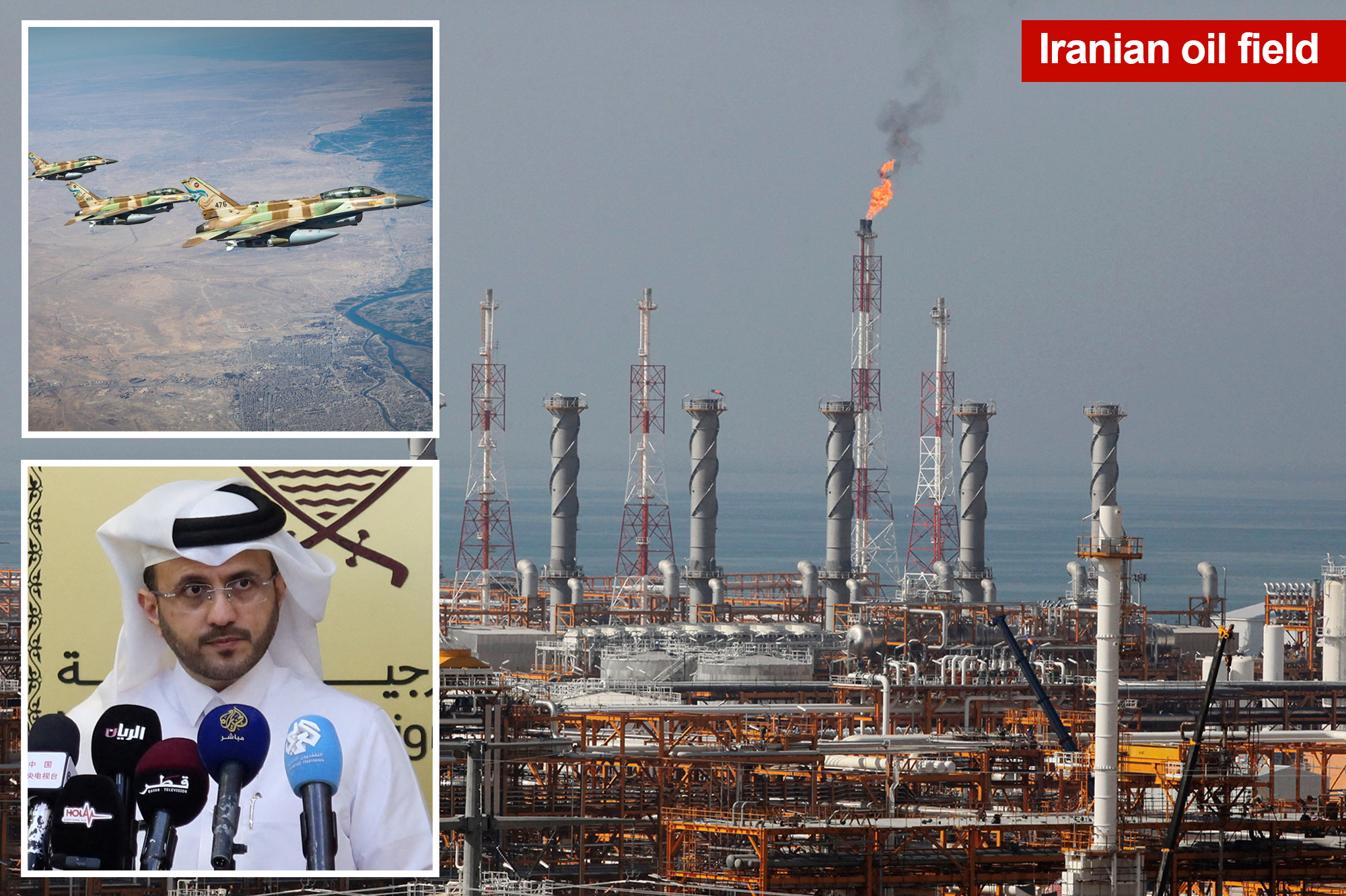 Oil spikes after Iran says world’s largest gas fields hit in strikes ...