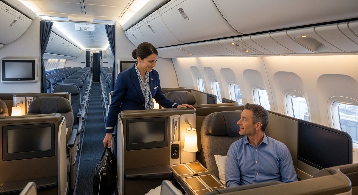 How people really get upgraded to first class, according to flight crew