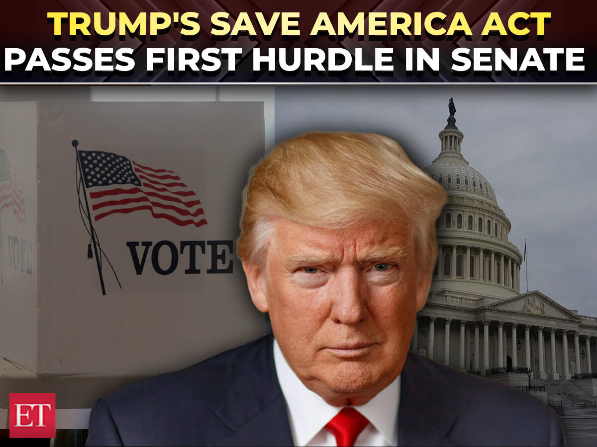 Save America Act: Senate votes 51-48 to begin marathon debate on Trump ...
