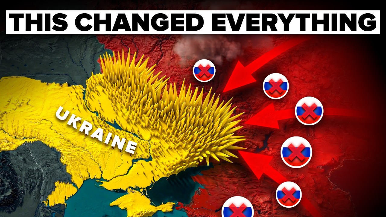 Ukraine just turned itself into a steel porcupine... now Russia can't ...