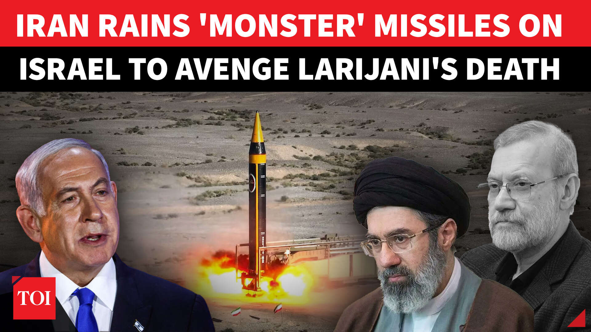 Iran unleashes Khorramshahr missiles on Tel Aviv after Ali Larijani’s ...