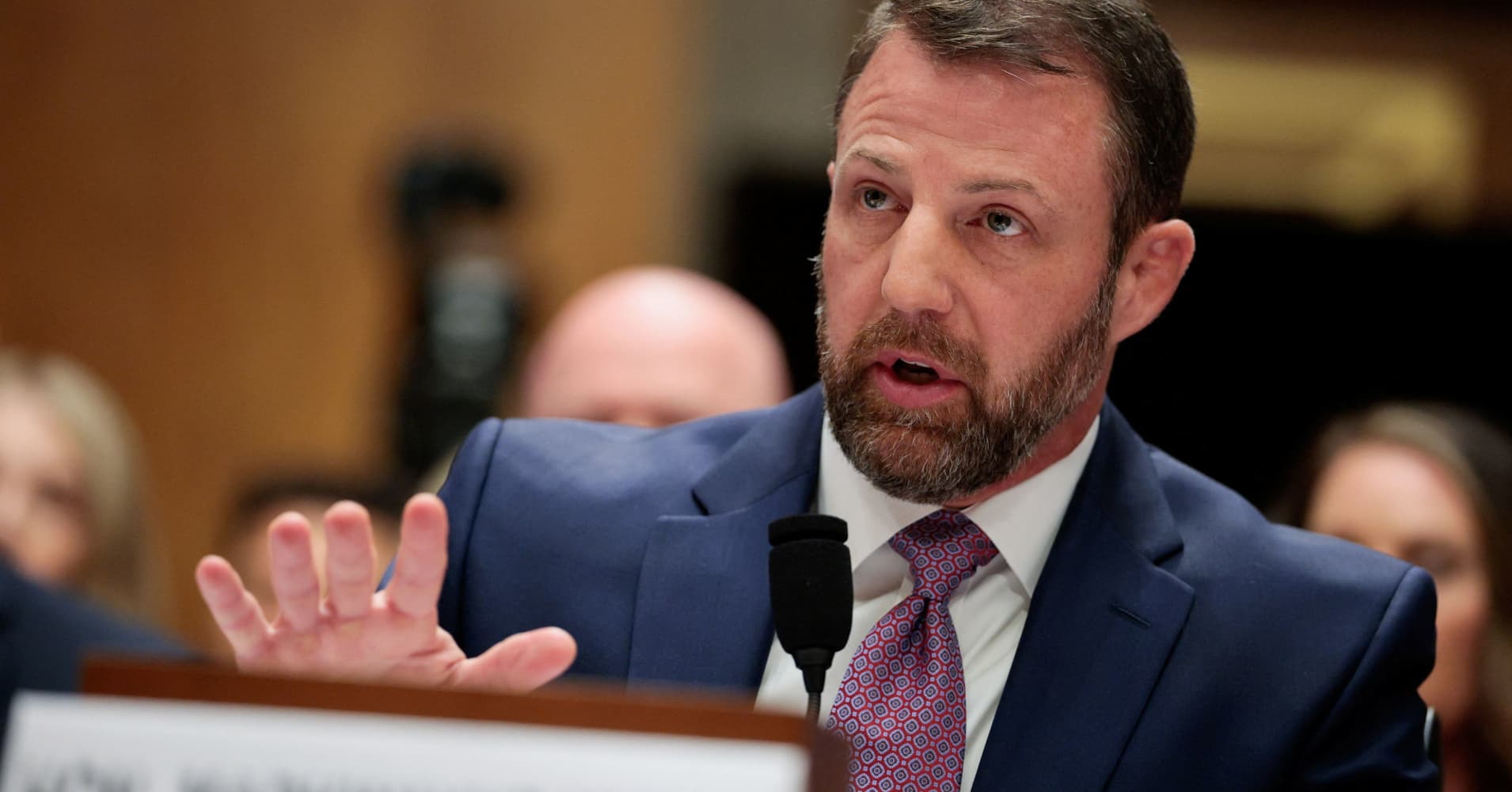 Testy Mullin confirmation hearing: DHS nominee Mullin says he would ...