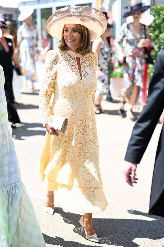 Carole Middleton revives mother-of-the-bride dress from Pippa's wedding ...