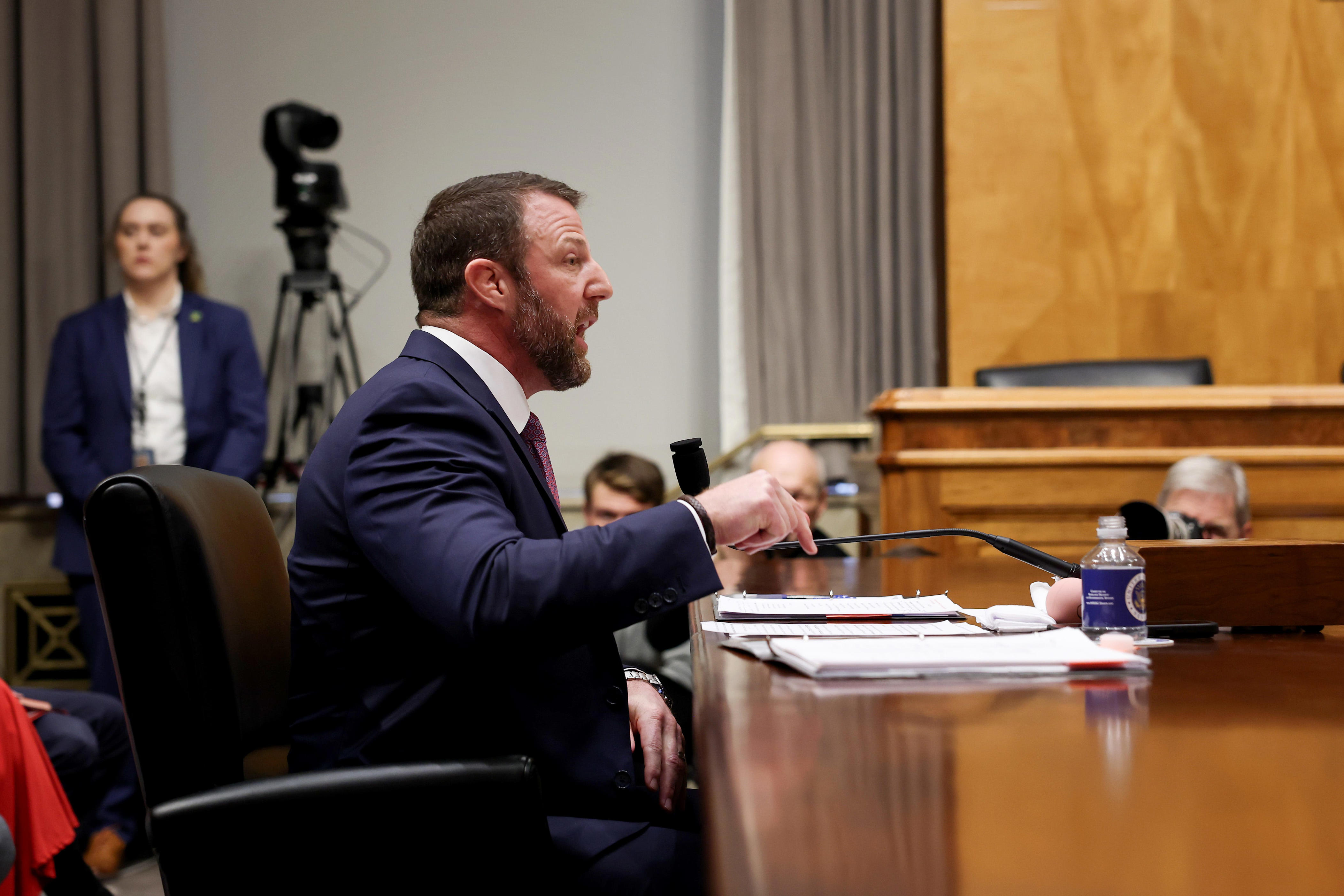 'This is my pacifier': DHS nominee Mullin and his rubber bouncy ball