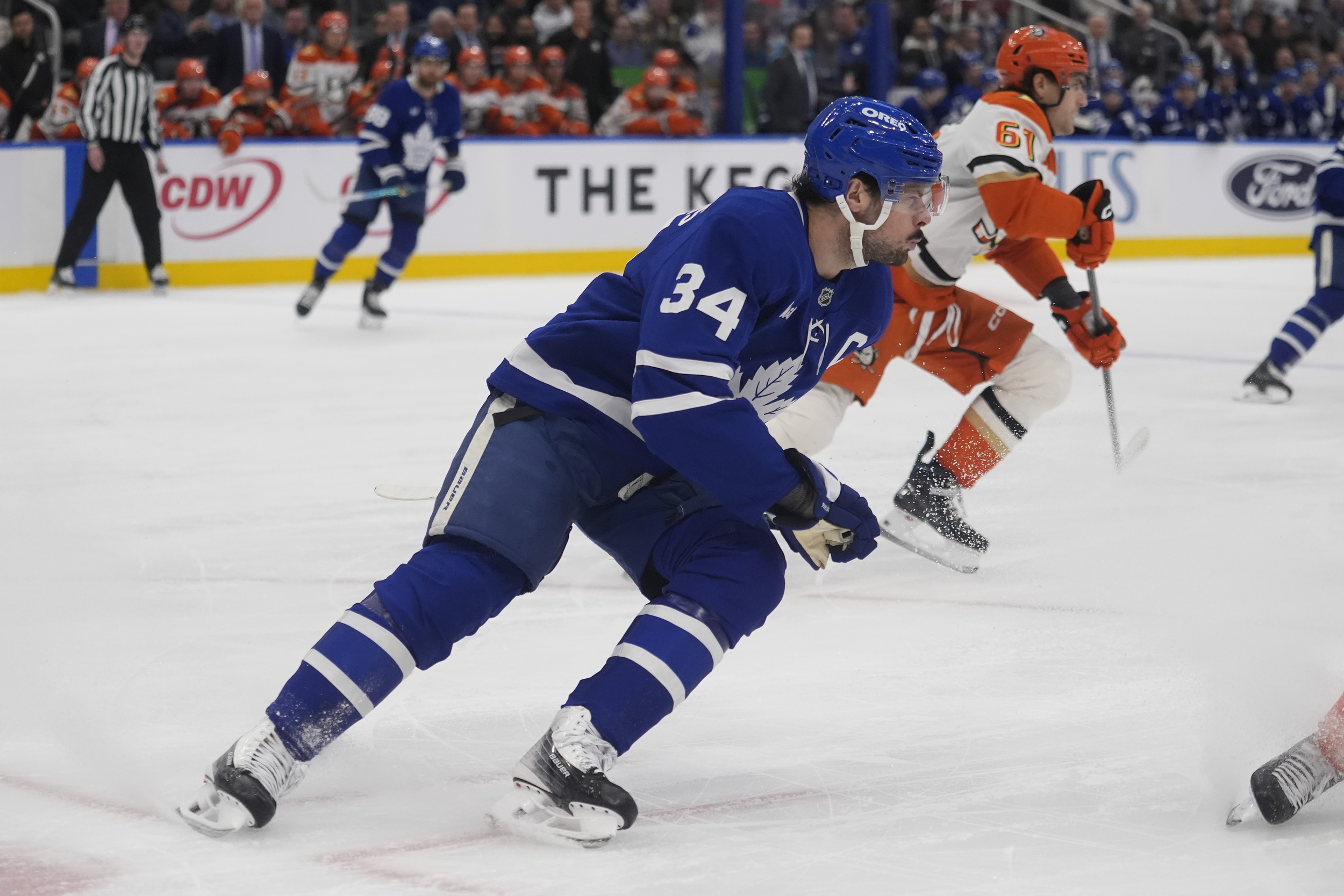 No response after Matthews hit requires enforcers back in NHL
