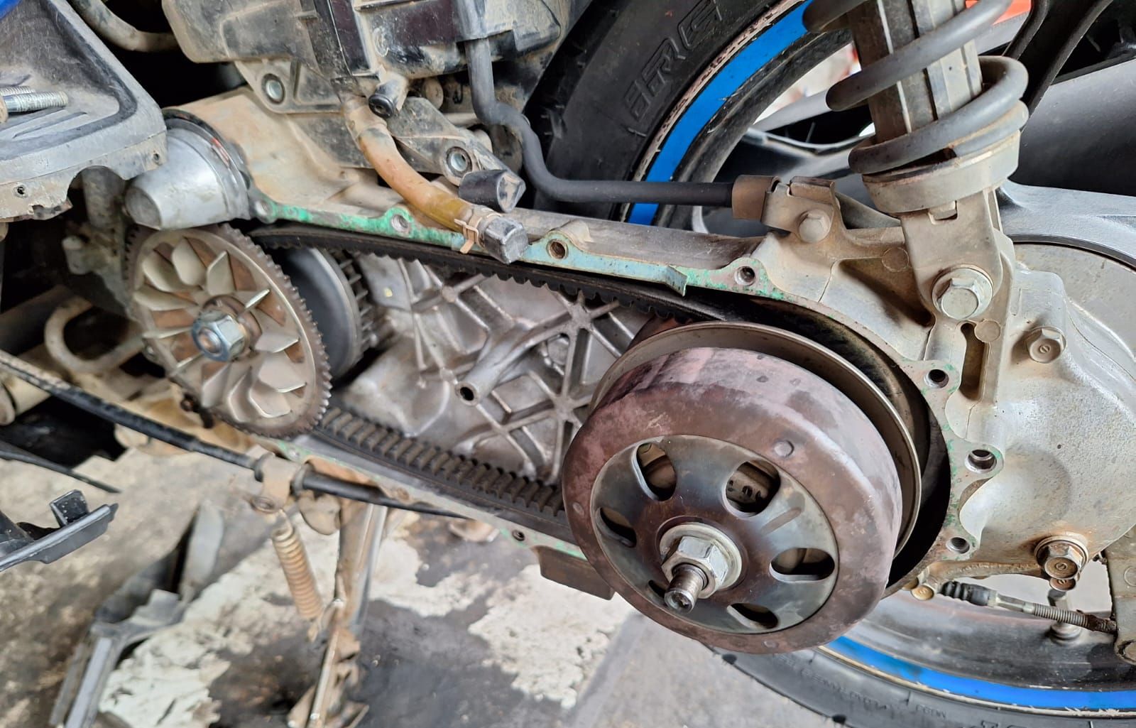 Persiapan turing Lebaran, ini penyebab di area CVT motor matic bunyi ...